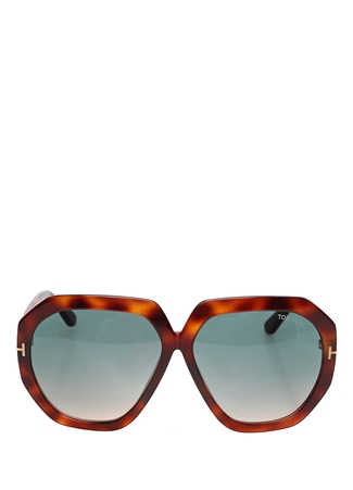 Tom Ford Kadın Turtle Desen Geometrik Formlu Güneş Gözlüğü 60 EU