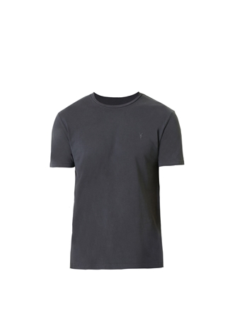 Allsaints Erkek Ossage Antrasit Logo Nakışlı Basic T-shirt Gri XS EU Allsaints Erkek Ossage Antrasit Logo Nakışlı Basic T-shirt Gri XS EU