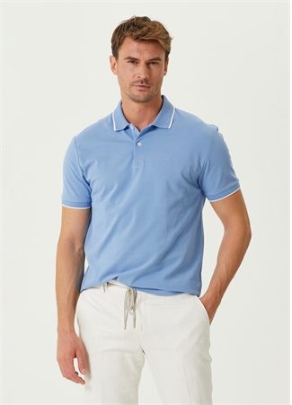 Network Erkek Mavi Polo Yaka T-shirt S Eu Network Erkek Mavi Polo Yaka T-shirt S Eu