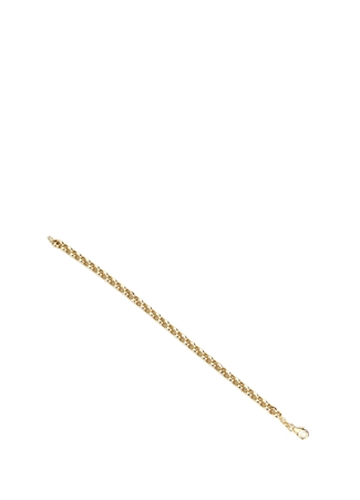 Collection Kadın Zincir Formlu Altın Rengi Bileklik EU