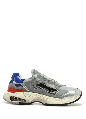 Premiata st Erkek Sharky Gri Deri Sneaker 40 EU