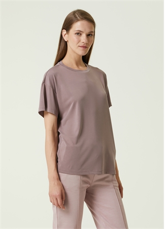 Beymen Club Kadın Vizon Bisiklet Yaka T-shirt Bej XS Beymen Club Kadın Vizon Bisiklet Yaka T-shirt Bej XS