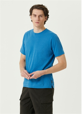 Z Zegna Erkek Tshirt Mavi Xxxl It