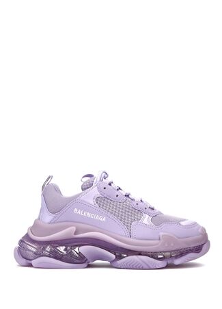 Balenciaga Kadın Triple S Lila Gri Sneaker Mor 36 EU