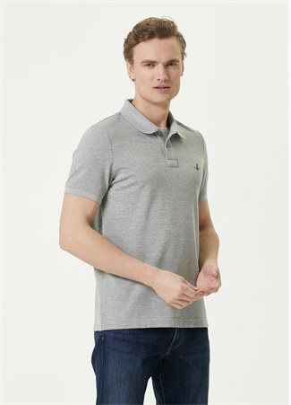 Beymen Club Erkek Comfort Fit Gri Polo Yaka T-shirt S EU Beymen Club Erkek Comfort Fit Gri Polo Yaka T-shirt S EU