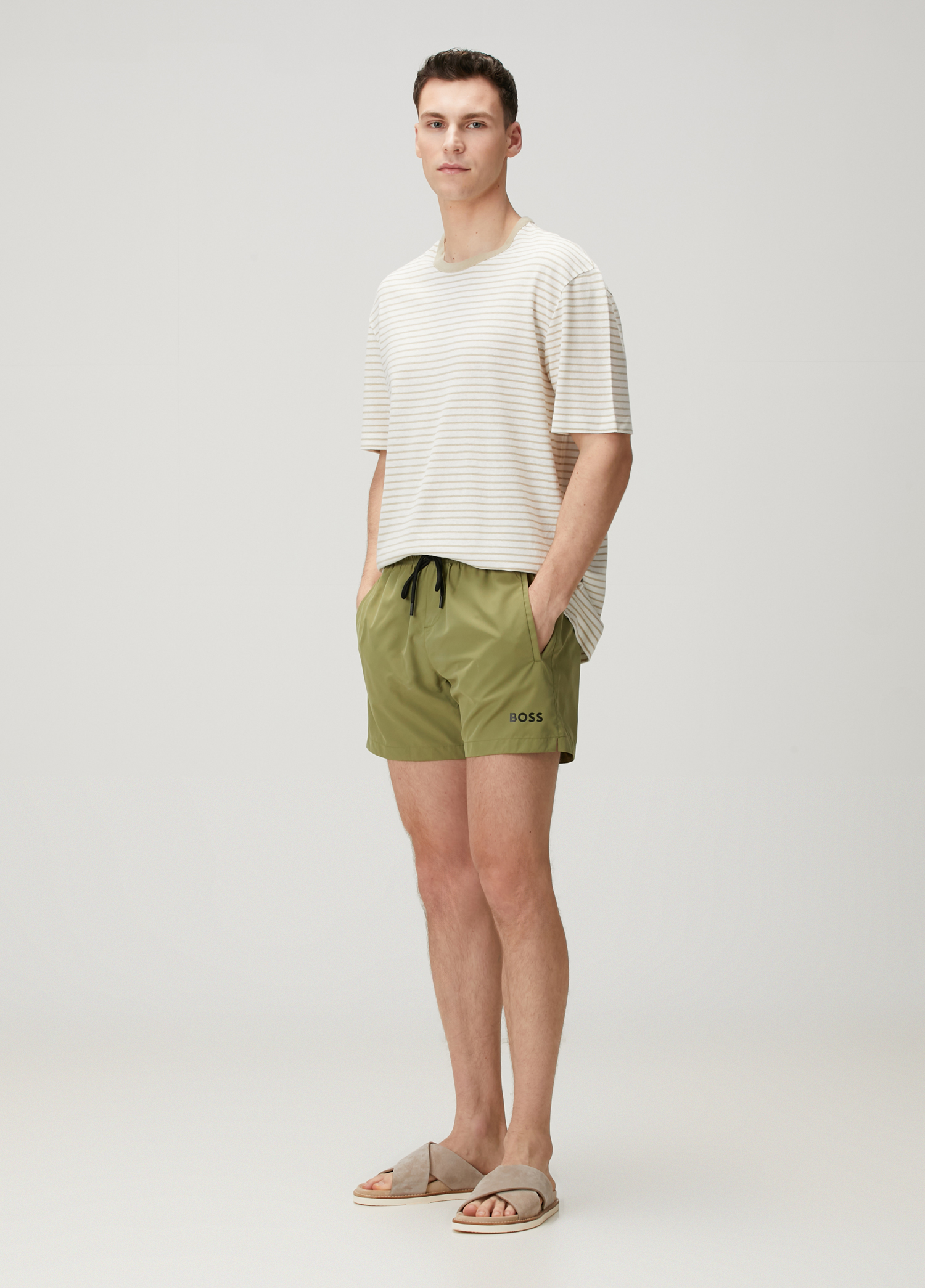 Green Boss Green Men Amur Green Swimsuit 1698906 | Beymen