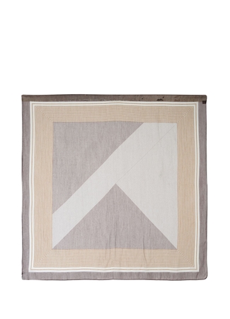 Pal Zileri Erkek Colorblocked Geometrik Desenli Atkı Bordo EU Pal Zileri Erkek Colorblocked Geometrik Desenli Atkı Bordo EU