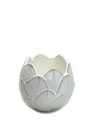 Bordallo Pinheiro Artichoke Beyaz Dekoratif Seramik Kutu Bordallo Pinheiro Artichoke Beyaz Dekoratif Seramik Kutu
