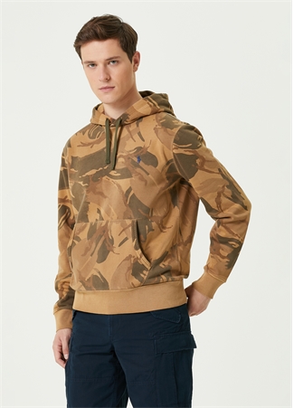 Polo Ralph Lauren Erkek Sweatshirt Kahverengi S Eu