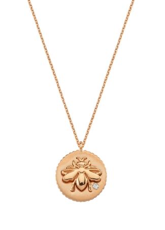 Bee Goddess Kadın Honey Arı Altın Rengi Kolye Pembe EU Bee Goddess Kadın Honey Arı Altın Rengi Kolye Pembe EU