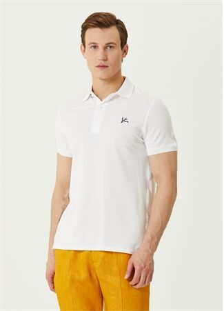 Isaia Erkek Tshirt Beyaz L Eu