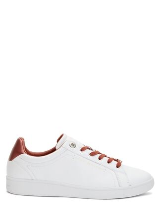 Tommy Hilfiger Kadın Sneakers Kahverengi 36 Eu