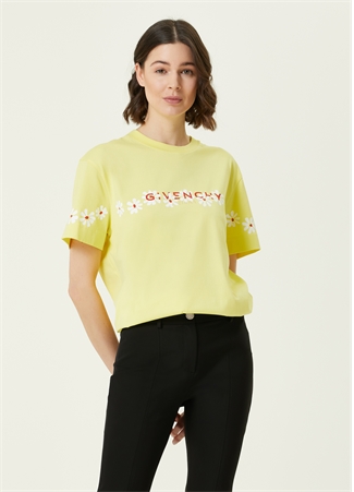 Givenchy Kadın Sarı Logo Baskılı T-shirt Xs Eu Givenchy Kadın Sarı Logo Baskılı T-shirt Xs Eu