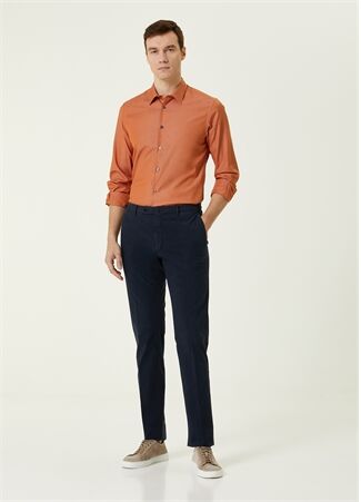 Pal Zileri Erkek Lacivert Boru Paça Pantolon 48 IT Pal Zileri Erkek Lacivert Boru Paça Pantolon 48 IT