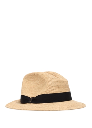 Doria Erkek Natural Siyah Bantlı Fötr Şapka Gri 59 EU Doria Erkek Natural Siyah Bantlı Fötr Şapka Gri 59 EU