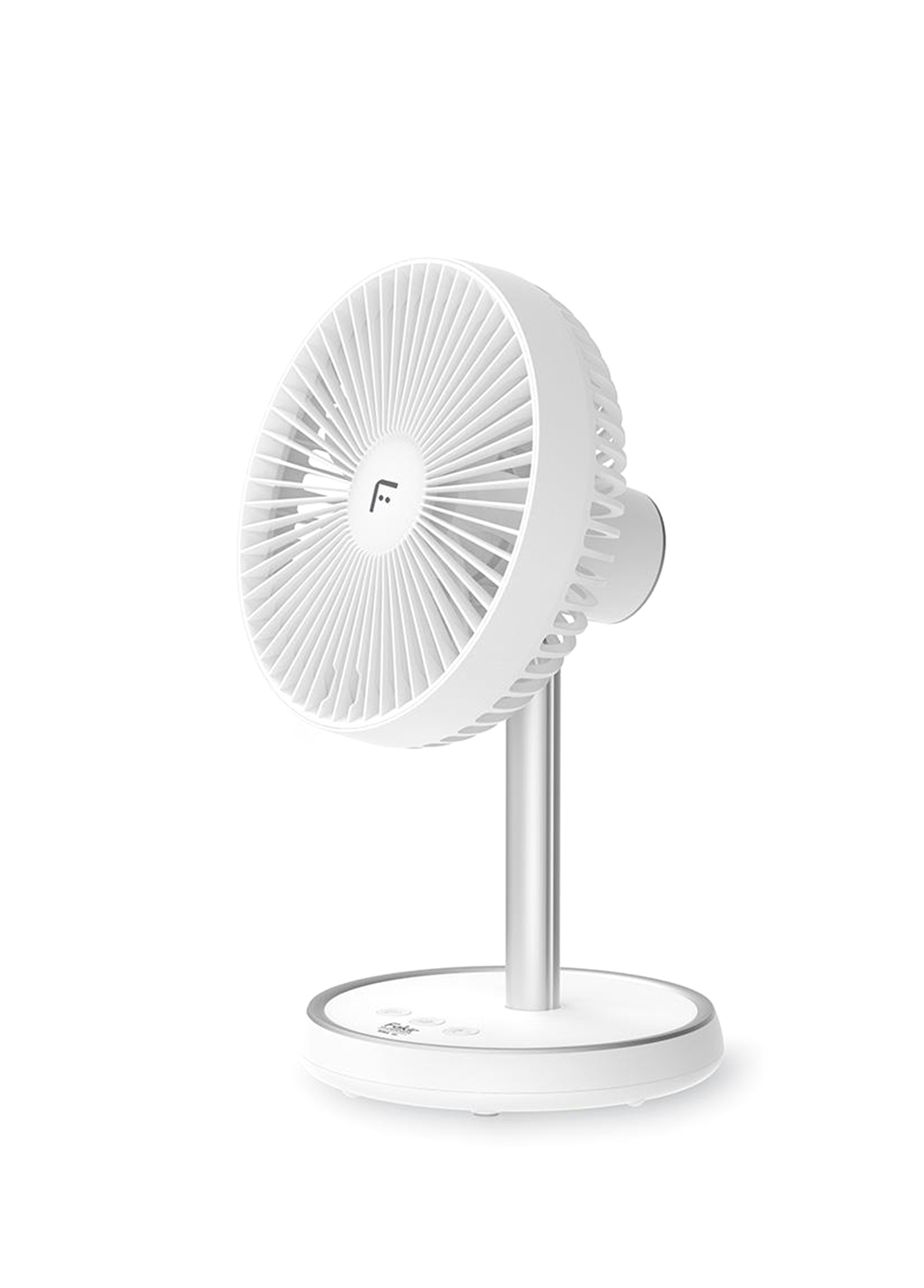Fakir - MWL 10 Standlı Kablosuz Şarjlı Masaüstü Fan - Beyaz