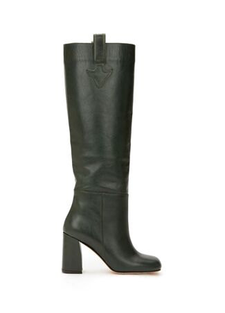 Faraway Kadın Haki Deri Çizme Yeşil 38 EU