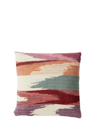 Missoni Home Alanis Desenli 40x40 Dekoratif Yastık Çok Renkli