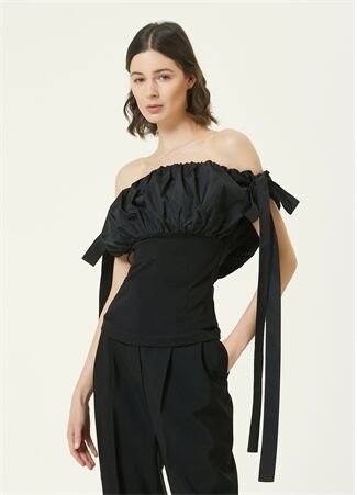 Alexander Mcqueen Kadın Bluz Siyah 38 It