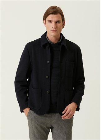 Network Erkek Comfort Fit Lacivert Ceket 48-6N EU Network Erkek Comfort Fit Lacivert Ceket 48-6N EU