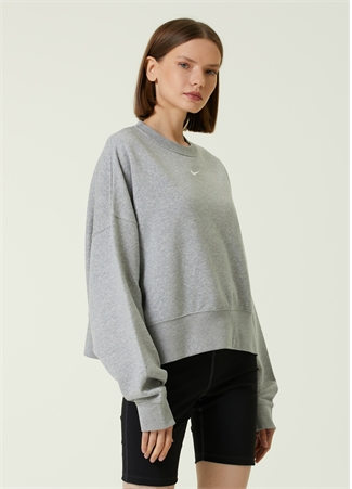 Nike Kadın NSW Collection Essentials Gri T-shirt Siyah L EU Nike Kadın NSW Collection Essentials Gri T-shirt Siyah L EU