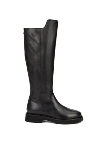 George Hogg Kadın Siyah Deri Çizme 36 EU