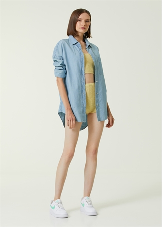 American Vintage Kadın Sarı Mini Triko Şort S EU American Vintage Kadın Sarı Mini Triko Şort S EU