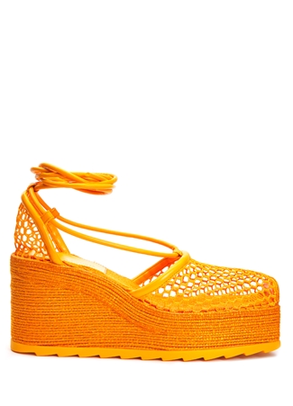 Bottega Veneta Kadın Stretch Turuncu Espadril 35 Eu Bottega Veneta Kadın Stretch Turuncu Espadril 35 Eu