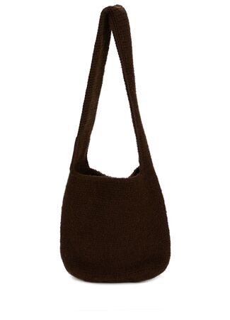 Tullaa Kadın Franny Kahverengi Yün Çanta EU