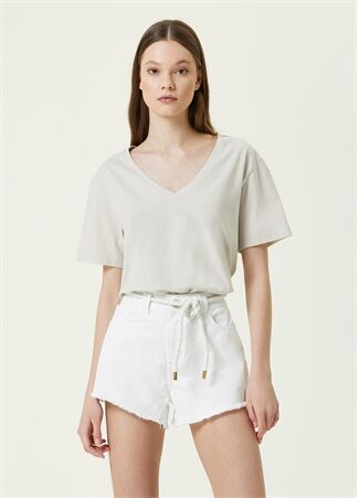 Network Kadın TSHIRT Bej XS EU