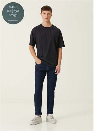 Academia Erkek Slim Fit Lacivert Jean Pantolon Mavi 29 IT Academia Erkek Slim Fit Lacivert Jean Pantolon Mavi 29 IT