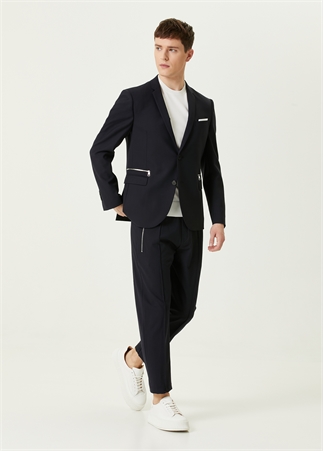 Neil Barrett Erkek PANTOLON Lacivert 52 IT Neil Barrett Erkek PANTOLON Lacivert 52 IT