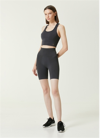 Jerf Kadın Gela Antrasit Şekillendirici Biker Tayt Gri XS EU