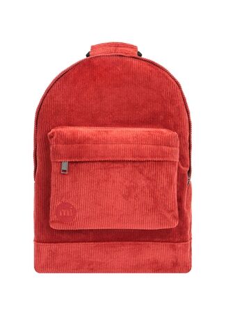 Mi-Pac Erkek Turuncu Logo Detaylı Kadife Sırt Çantası EU