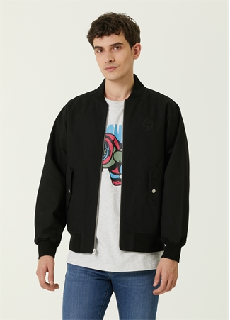 Billionaire Boys Club Erkek Siyah Logo Detaylı Bomber Mont S EU Billionaire Boys Club Erkek Siyah Logo Detaylı Bomber Mont S EU
