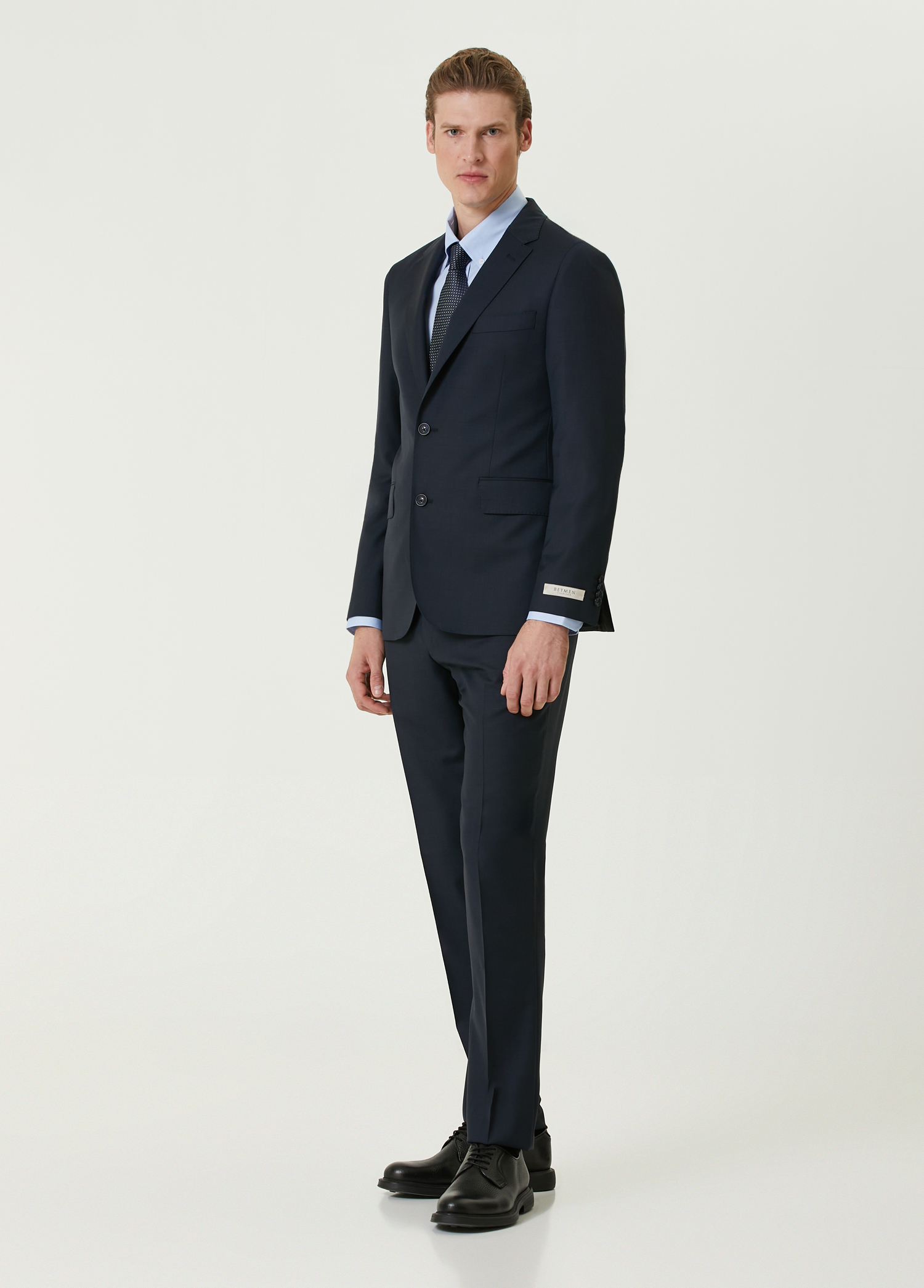 Navy blue Beymen Collection Navy blue Men Navy Blue Wool Suit 1580942 ...