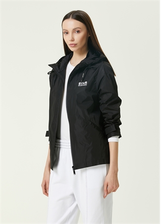 Golden Goose Kadın Daris Star Siyah Kapüşonlu Rüzgarlık Ceket 38 It Golden Goose Kadın Daris Star Siyah Kapüşonlu Rüzgarlık Ceket 38 It