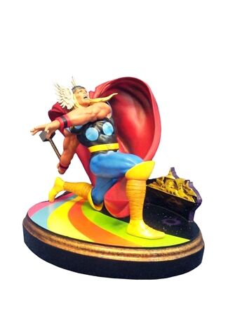 DC Collectibles Marvel Premier Collection Thor Statue Formlu Heyke Çok Renkli