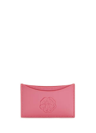 Alexander Mcqueen Kadın Pembe Logolu Deri Kartlık Eu Alexander Mcqueen Kadın Pembe Logolu Deri Kartlık Eu