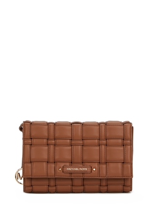 Michael Kors Kadın Ivy Large Woven Taba Omuz Çantası Turuncu EU Michael Kors Kadın Ivy Large Woven Taba Omuz Çantası Turuncu EU