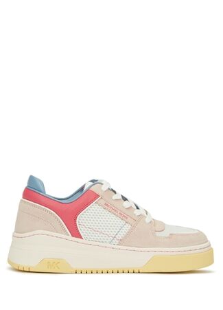 Michael Kors Kadın Pembe Doku Detaylı Sneaker 8 US