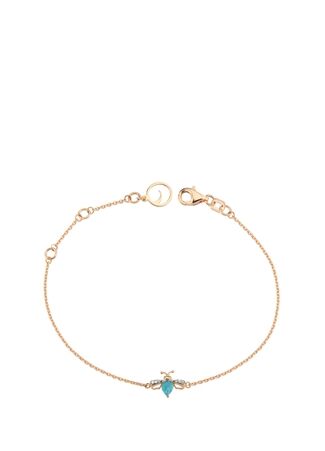 Bee Goddess Kadın Honey Pırlantalı Renkli Taşlı Altın Rengi Bileklik Pembe EU Bee Goddess Kadın Honey Pırlantalı Renkli Taşlı Altın Rengi Bileklik Pembe EU