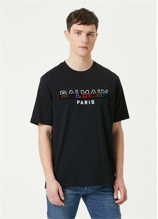 Balmain Erkek TSHIRT Siyah L EU Balmain Erkek TSHIRT Siyah L EU