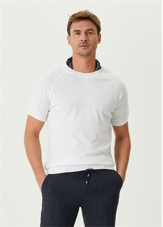 Network Erkek Beyaz Kazak S Eu