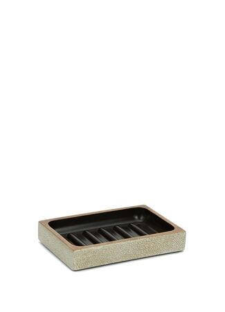 Pigeon & Poodle Manchester Ahşap Sabunluk Gri