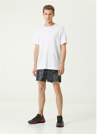 Reebok Erkek Epic Regular Fit Gri Desenli Şort Siyah S EU Reebok Erkek Epic Regular Fit Gri Desenli Şort Siyah S EU