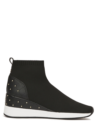 Michael Kors Kadın Siyah Trok Detaylı Çorap Formlu Sneaker 0 US Michael Kors Kadın Siyah Trok Detaylı Çorap Formlu Sneaker 0 US