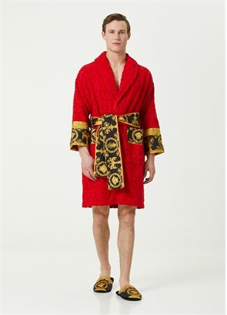 Versace I Love Baroque Kırmızı Bornoz Versace I Love Baroque Kırmızı Bornoz