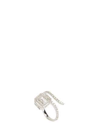 Collection-Divdiamond Kadın Pırlanta Detaylı Altın Rengi Yüzük EU Collection-Divdiamond Kadın Pırlanta Detaylı Altın Rengi Yüzük EU