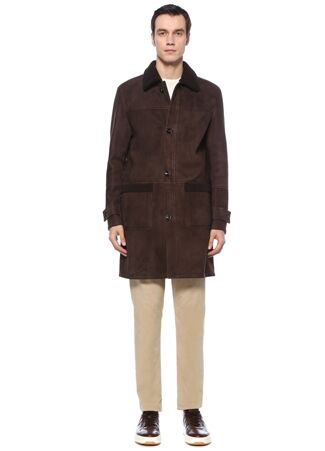 Kiton Erkek Parka Kahverengi 50 It